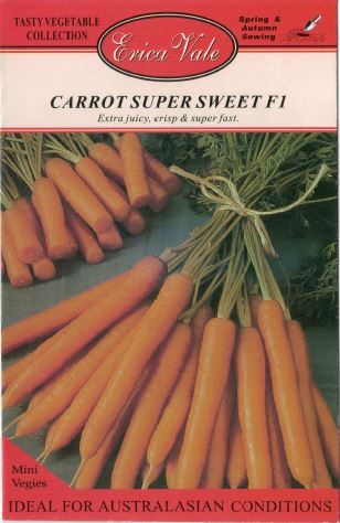 Seeds - Carrot Super Sweet - Traditional Herbs and Scents
