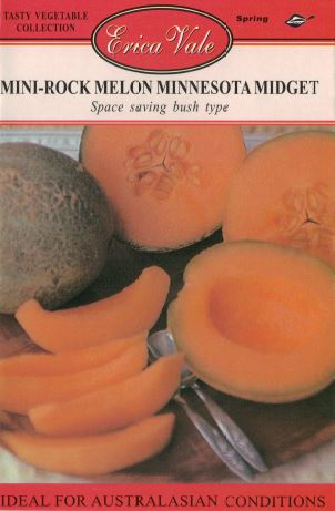 Seeds - Rockmelon Minnesota Midget - Traditional Herbs and Scents